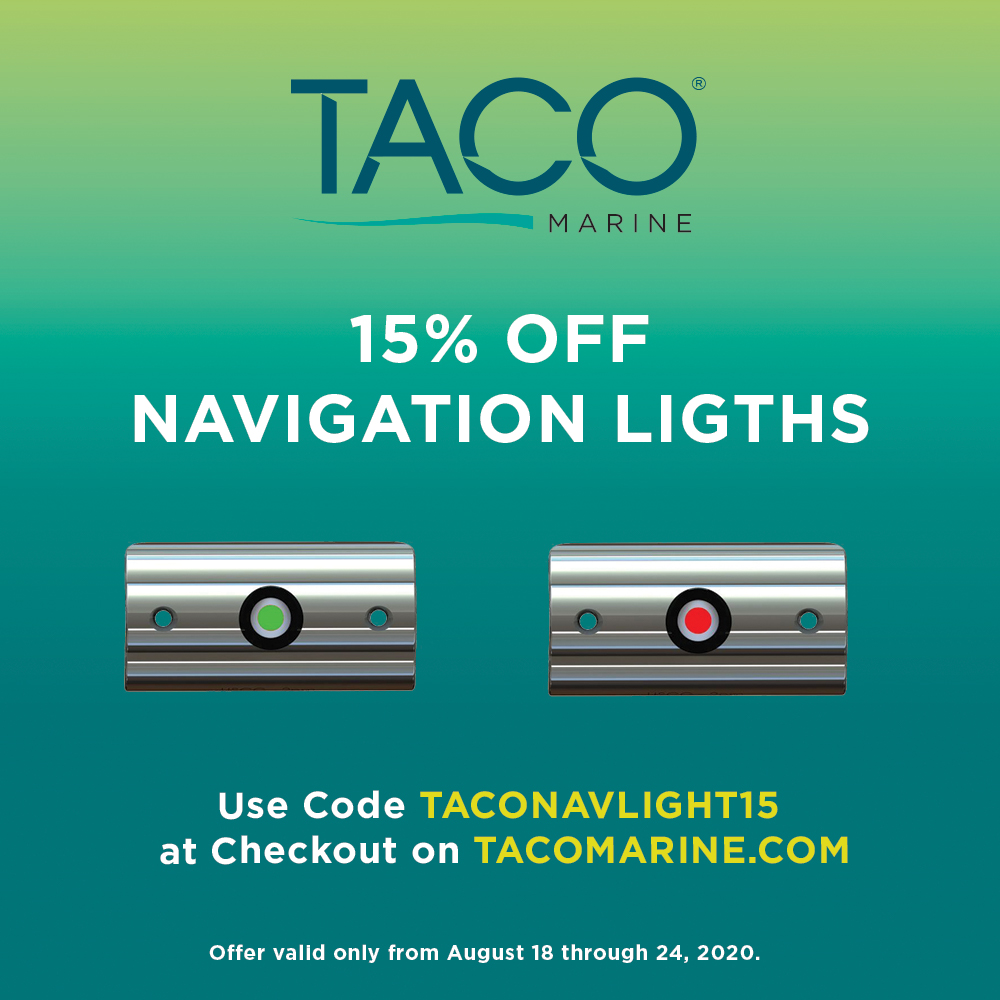 Save 15% on Rub Rail Mounted LED Navigation Lights!Save 15% on Rub Rail ...