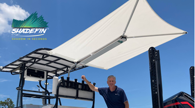 ShadeFin Unveiled at IBEX ShadeFin Unveiled at IBEX TACO Marine
