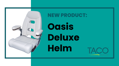 TACO Marine | Introducing the Oasis Deluxe Helm ChairTACO Marine ...